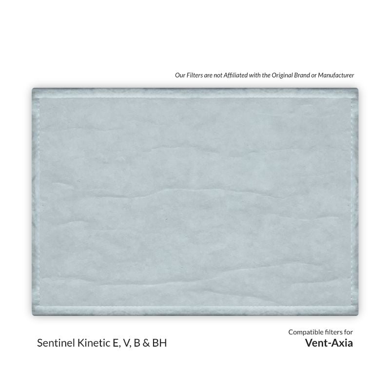 Vent-Axia Sentinel Kinetic E, V, B & BH Compatible Replacement Filter ...