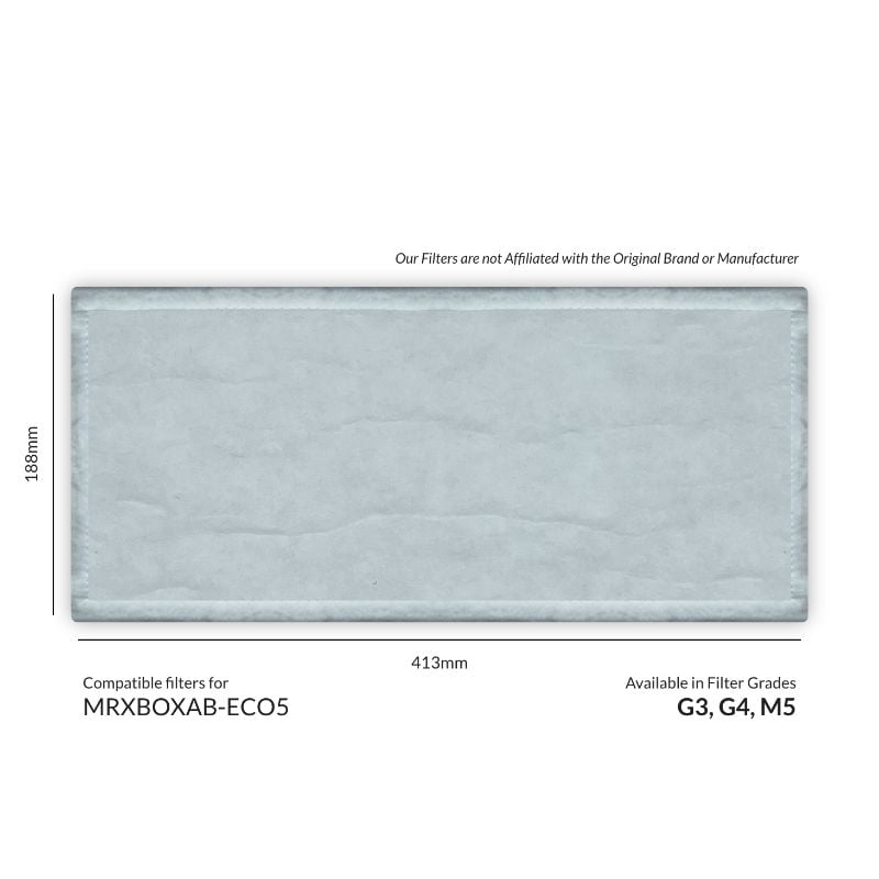 Nuaire MRXBOXAB-ECO5 Replacement Filter Set - MVHR.shop