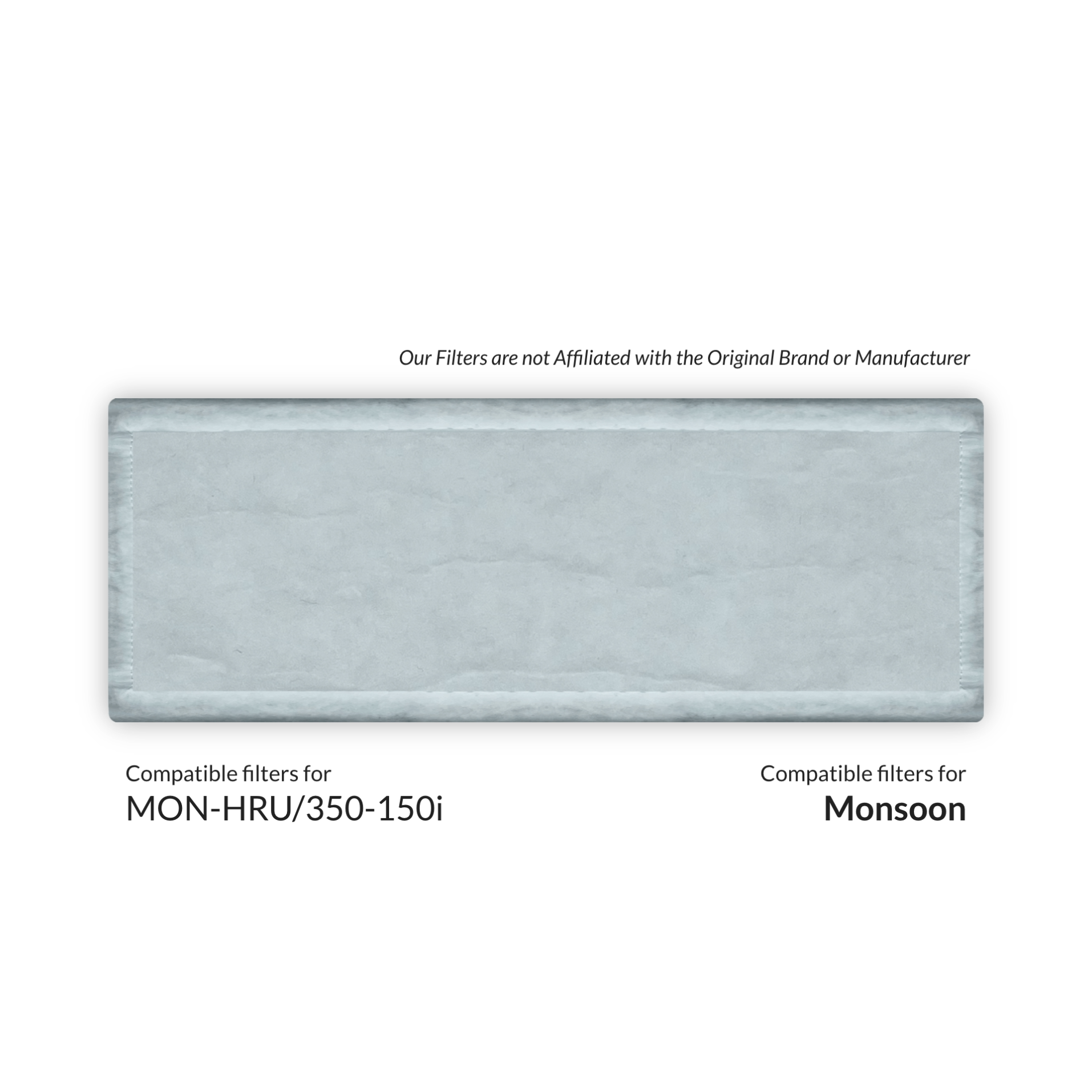 Monsoon MON-HRU/350-150i Replacement Filter Set - MVHR.shop