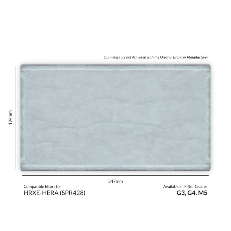 Domus HRXE-HERA (SPR428) Compatible Replacement Filter Set - MVHR.shop