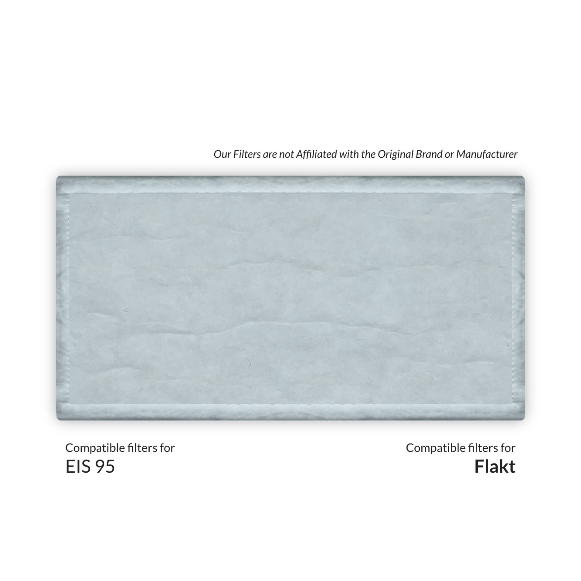 Flakt EIS 95 Compatible Replacement Filter Set - MVHR.shop