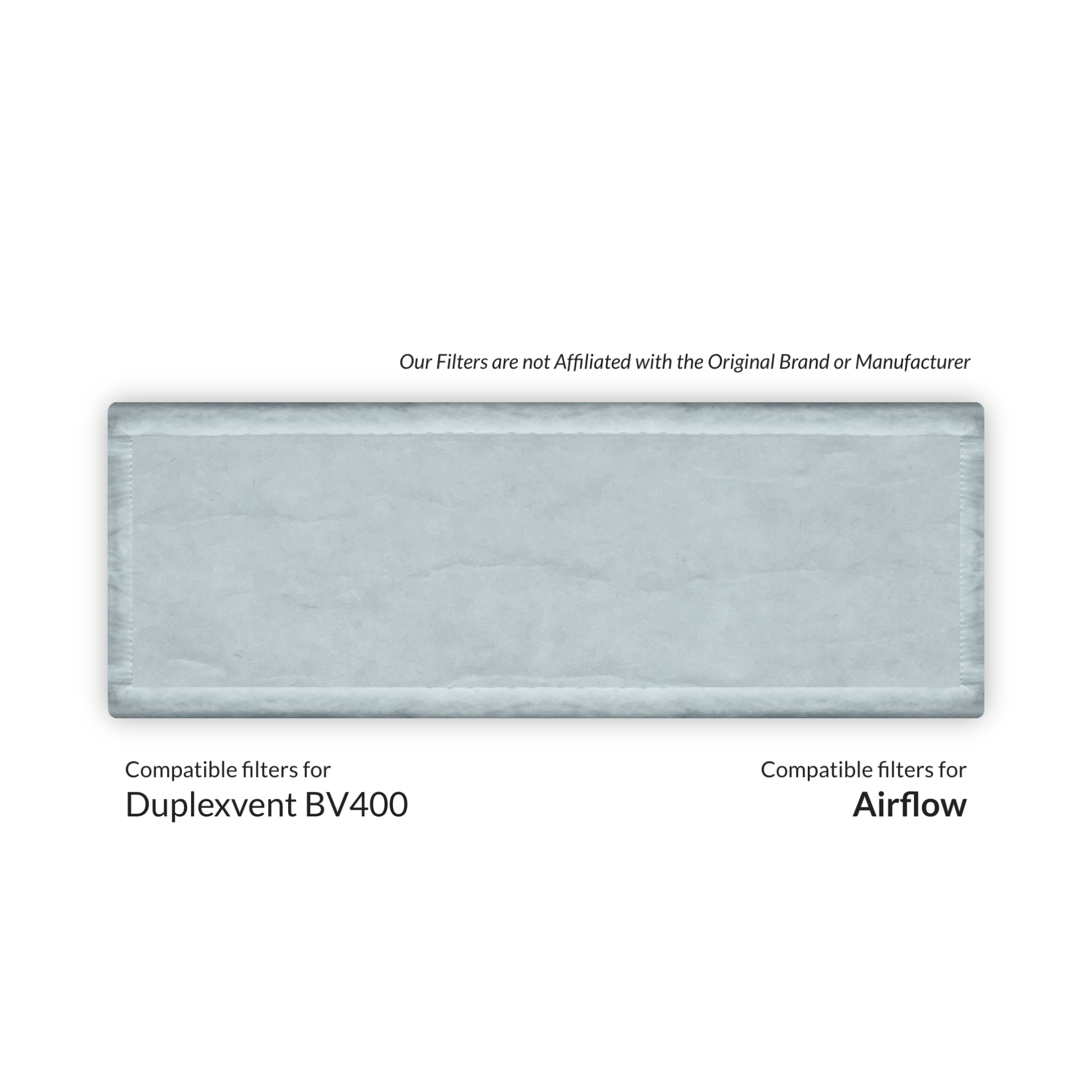 Airflow Duplexvent BV400 Compatible Replacement Filter Set - MVHR.shop
